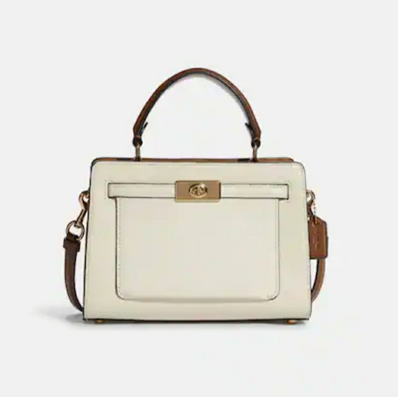 Coach | Bags | Coach Lane Mini Colorblock Top Handle Bag | Poshmark